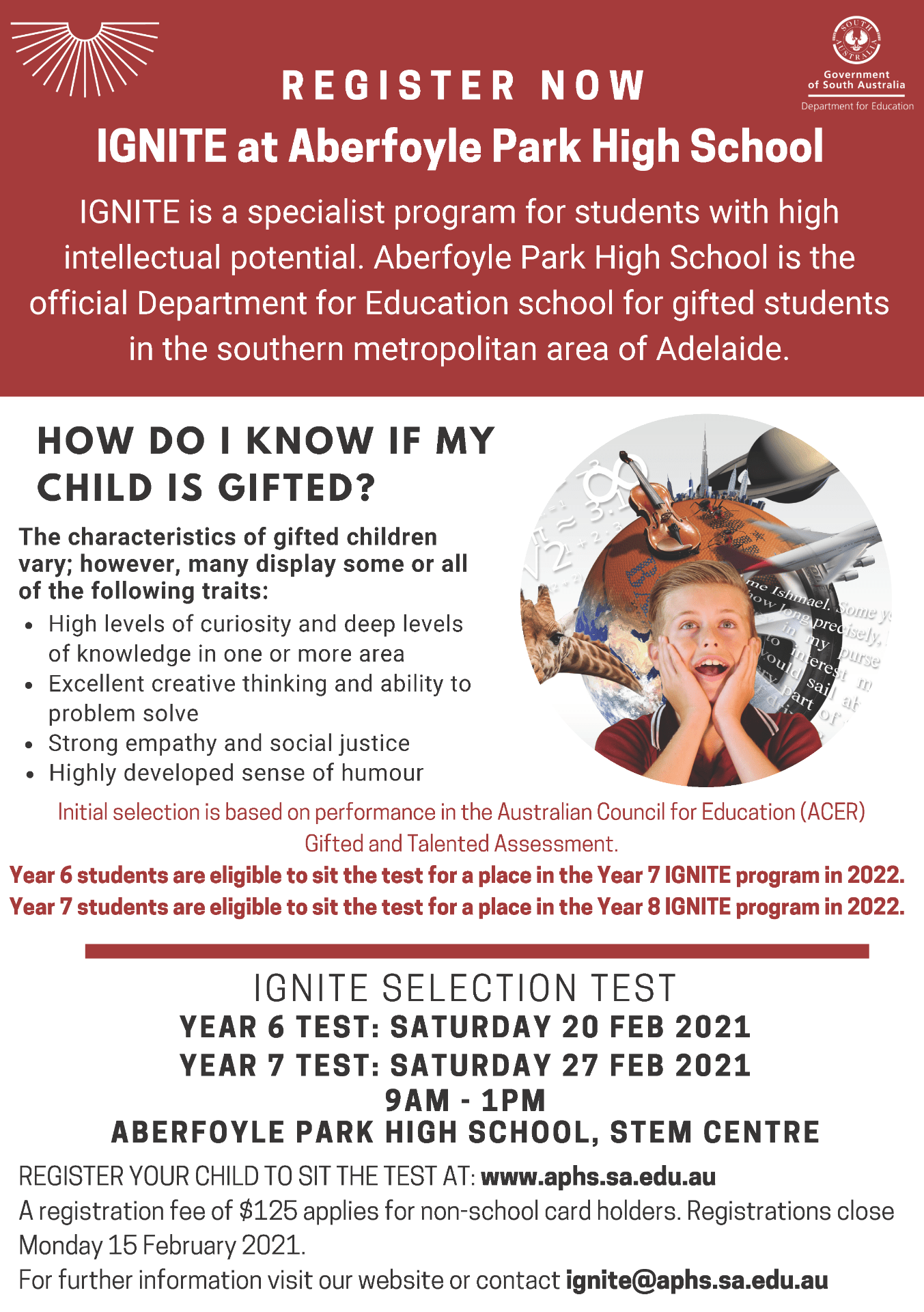 IGNITE at Aberfoyle Park High School
