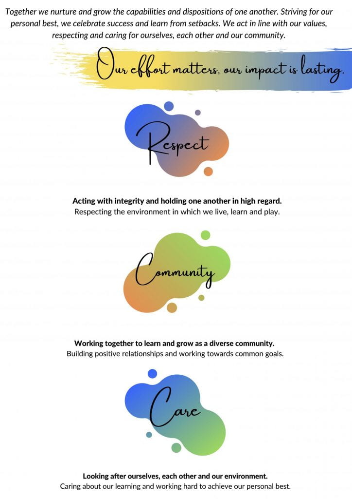 Introducing Our NEW School Vision & Values!